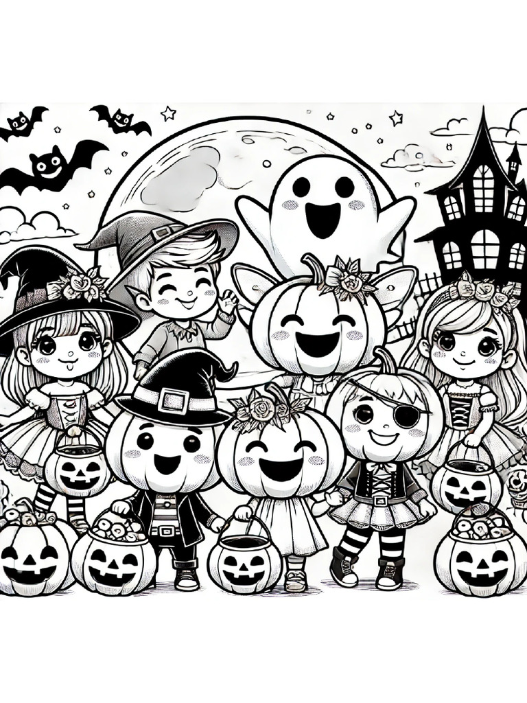 Halloween Colorear 5 | PDF