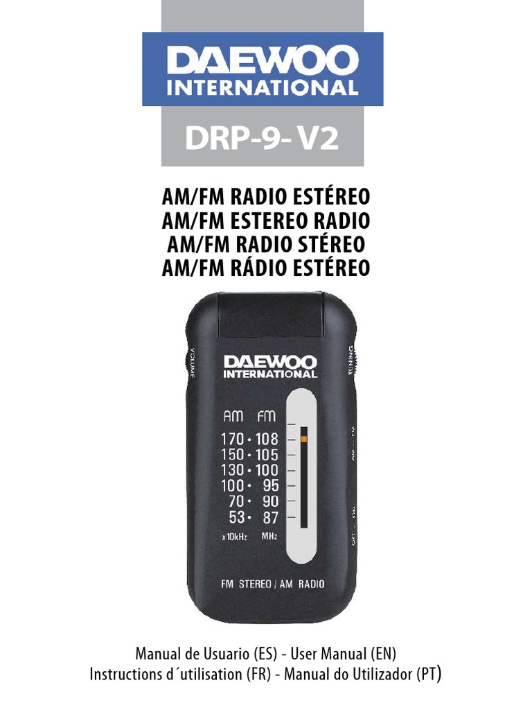 DRP 9V2 | PDF | Radio | Modulación de frecuencia