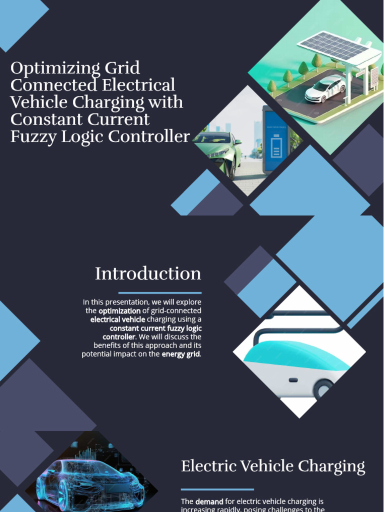 Optimizing EV Charging with Fuzzy Logic | PDF | Electrical Grid ...