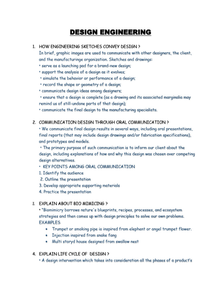 Design Engineering | PDF | Design | Engineering