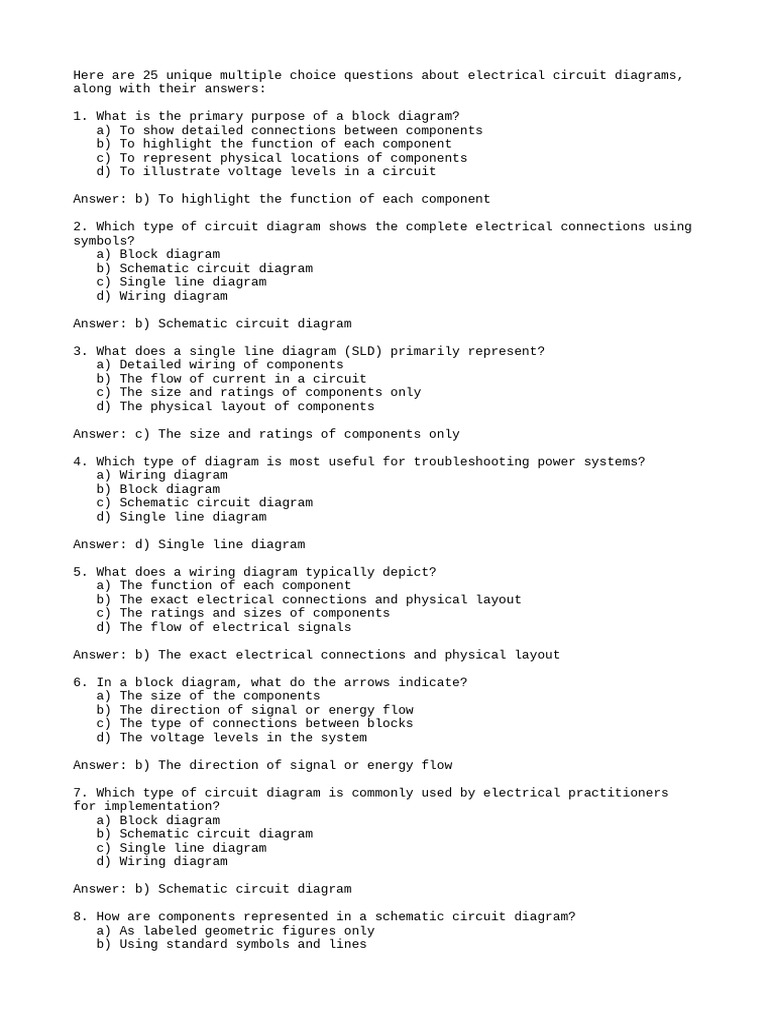 Circuit Diagram | PDF | Electronics | Electronic Engineering