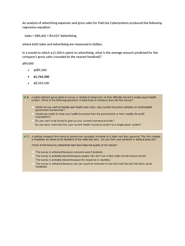 Quants Pdf Regression Analysis Outlier