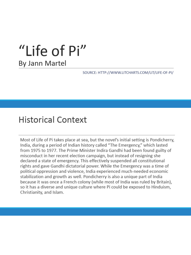 Life of Pi Chapter Summaries | PDF | Philosophy