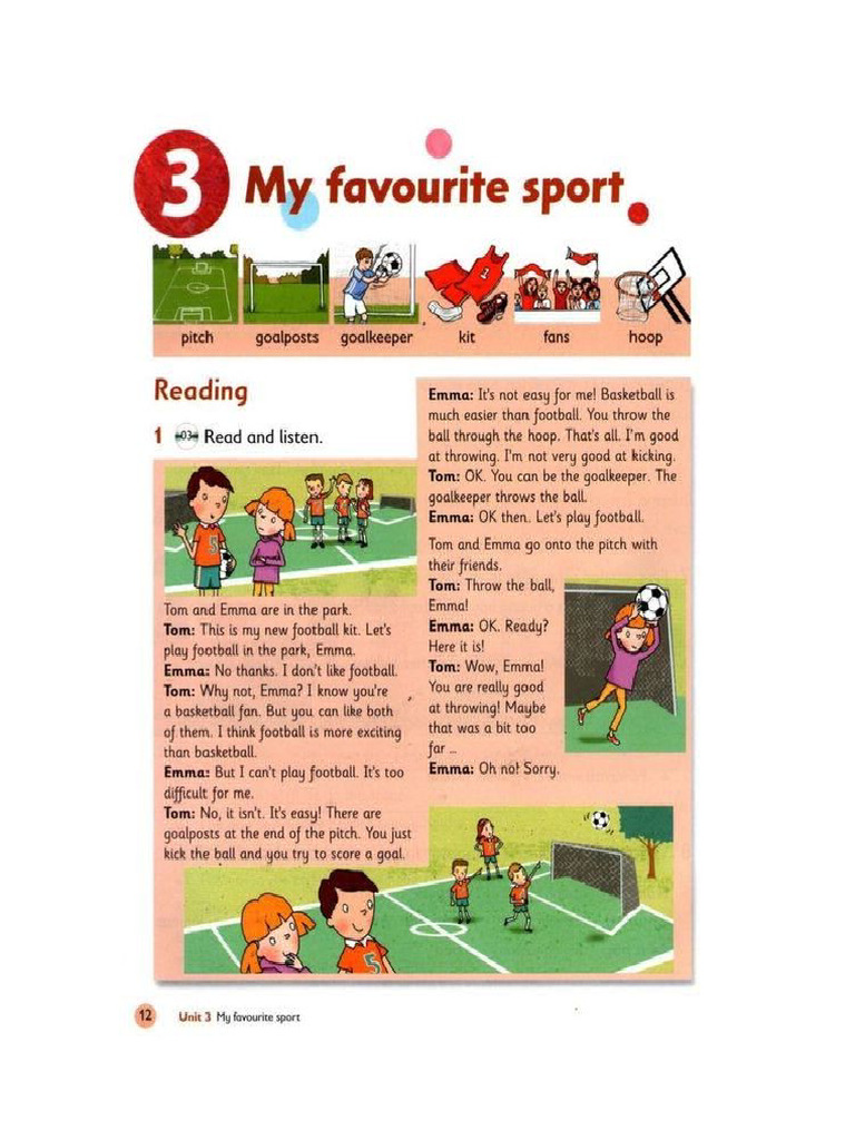 My Favourite Sport | PDF