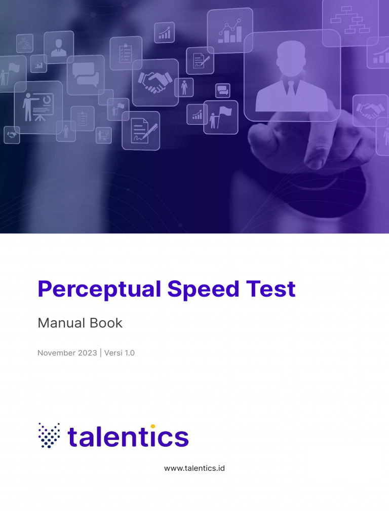 Panduan Perceptual Speed Test 2021 | PDF