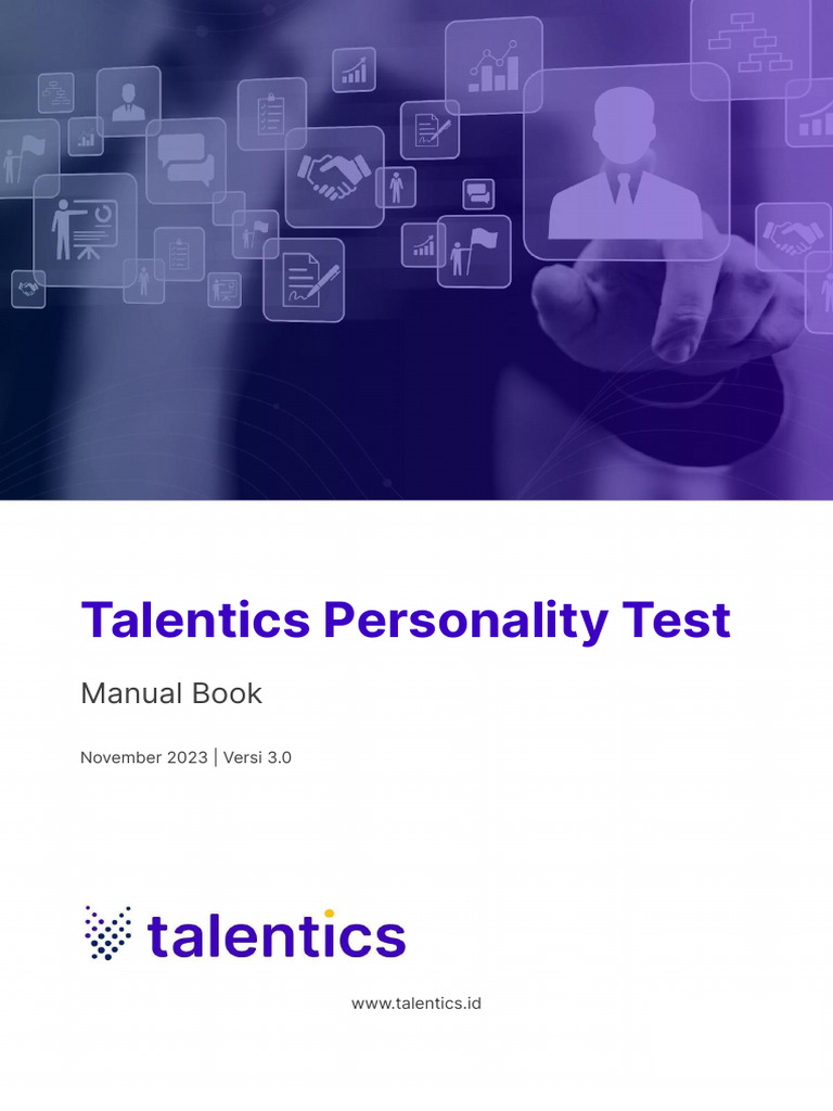 Panduan Talentics Personality Test V3 | PDF