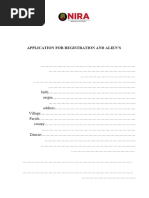 NIRA LC1 Recommendation Letter Template | PDF