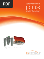 Biohorizon | PDF | Dental Implant | Dentistry Branches