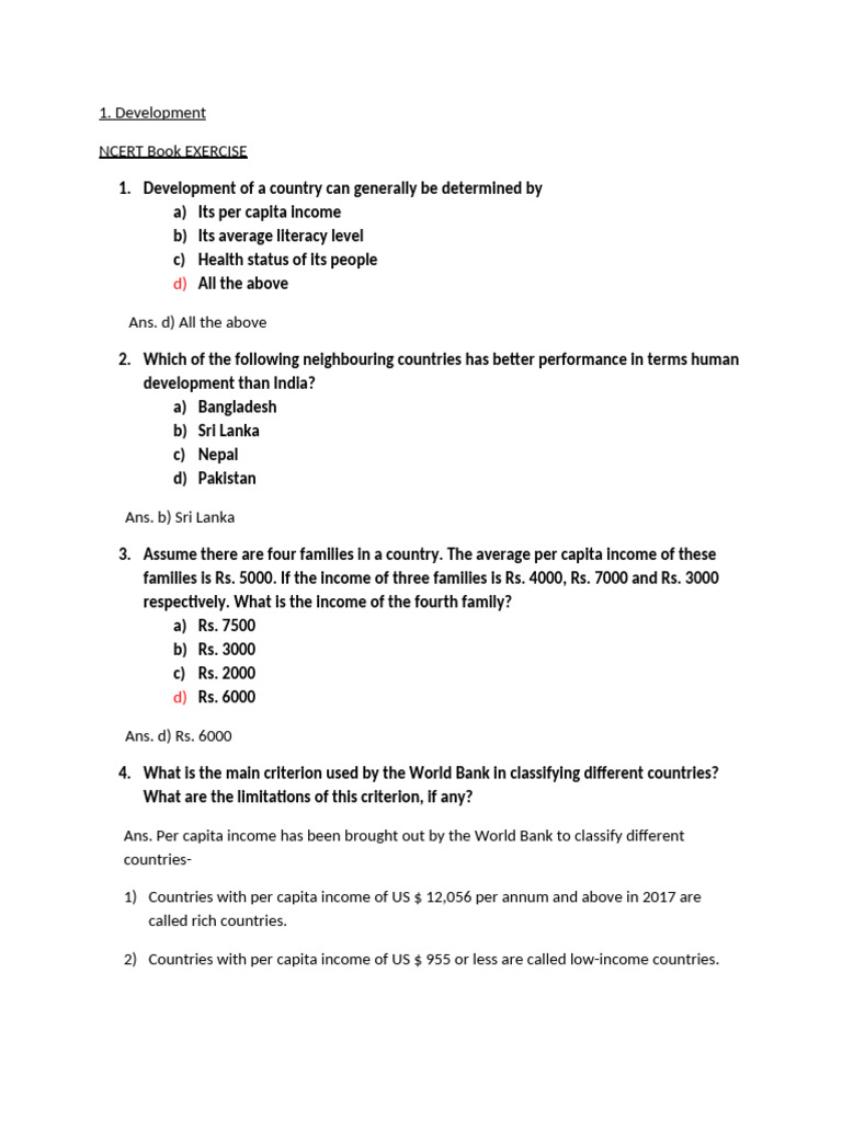 Development Exercise | PDF | Energy Development | Environmental Degradation