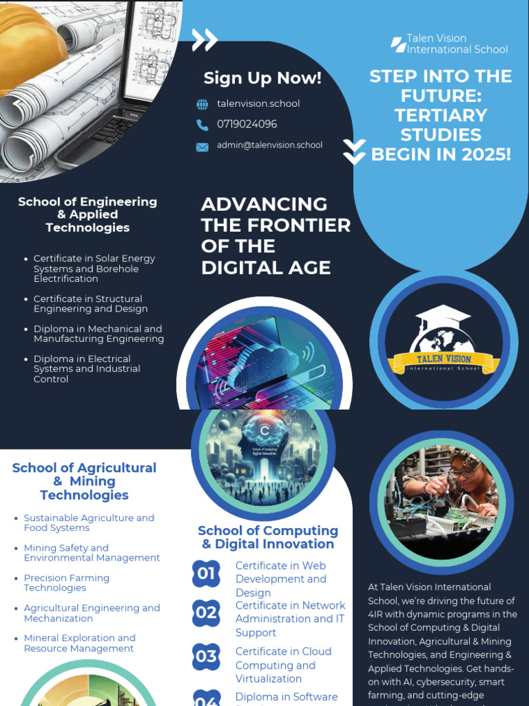 Talen Vision: Future Tech Programs | PDF | Engineering | Agriculture