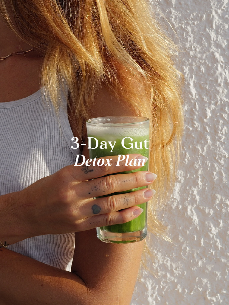 3-Day Gut Detox | PDF | Salad | Garlic