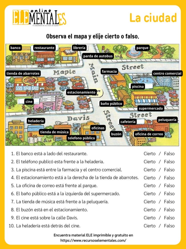 Ele Online Ubicacion Lugares | PDF