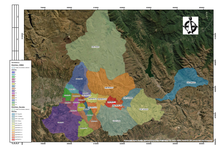 Distritos Cbba - Sacaba | PDF