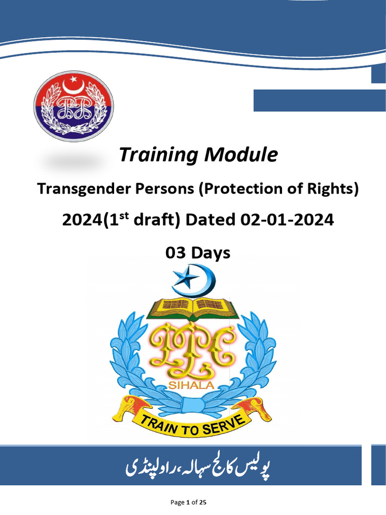 Training Module On Transgender Rights | PDF