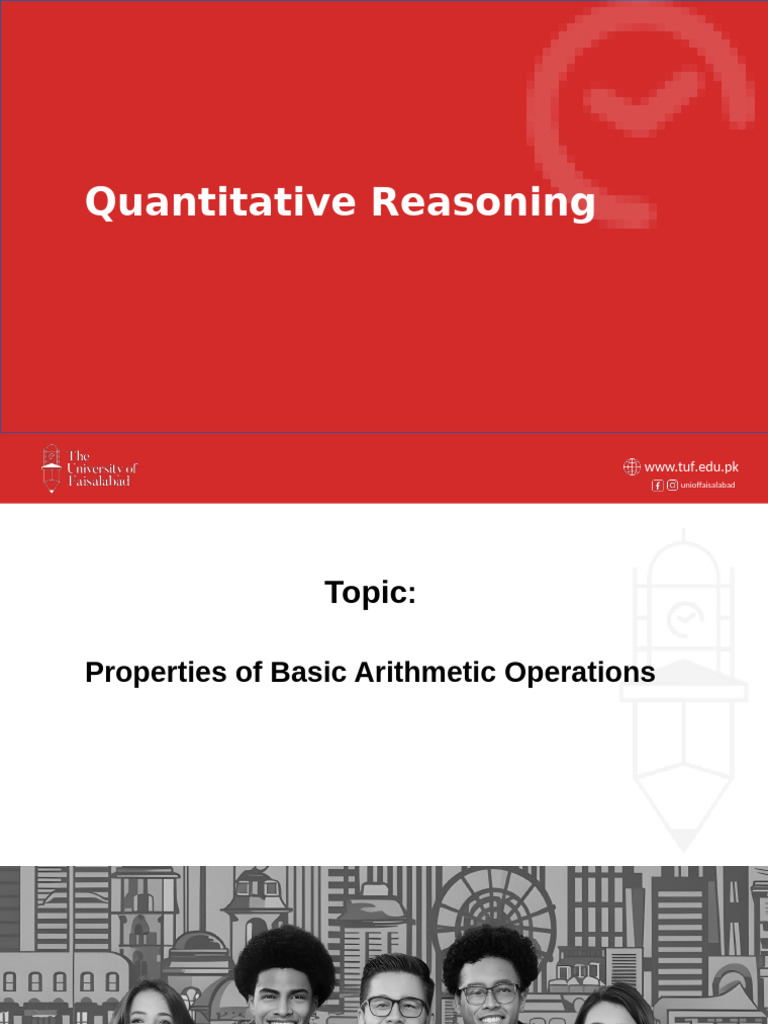 Properties of Basic Arithematic Operations | PDF | Multiplication | Numbers