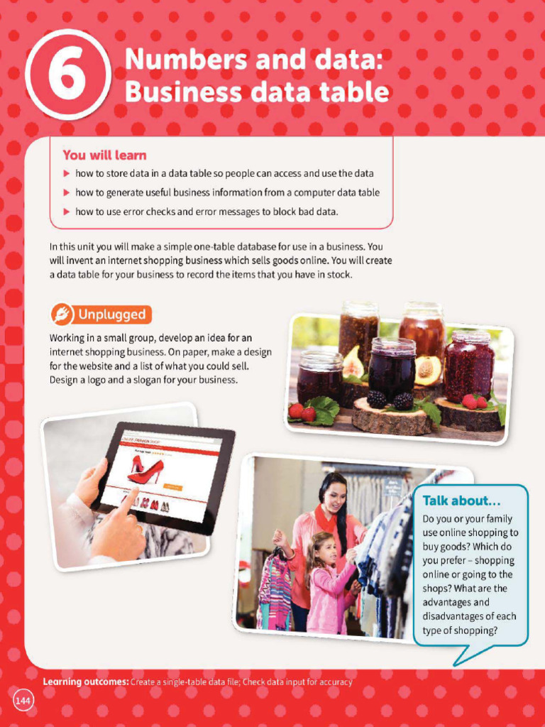 Unit 6-International Lower Secondary Computing Student Book Y7 | PDF