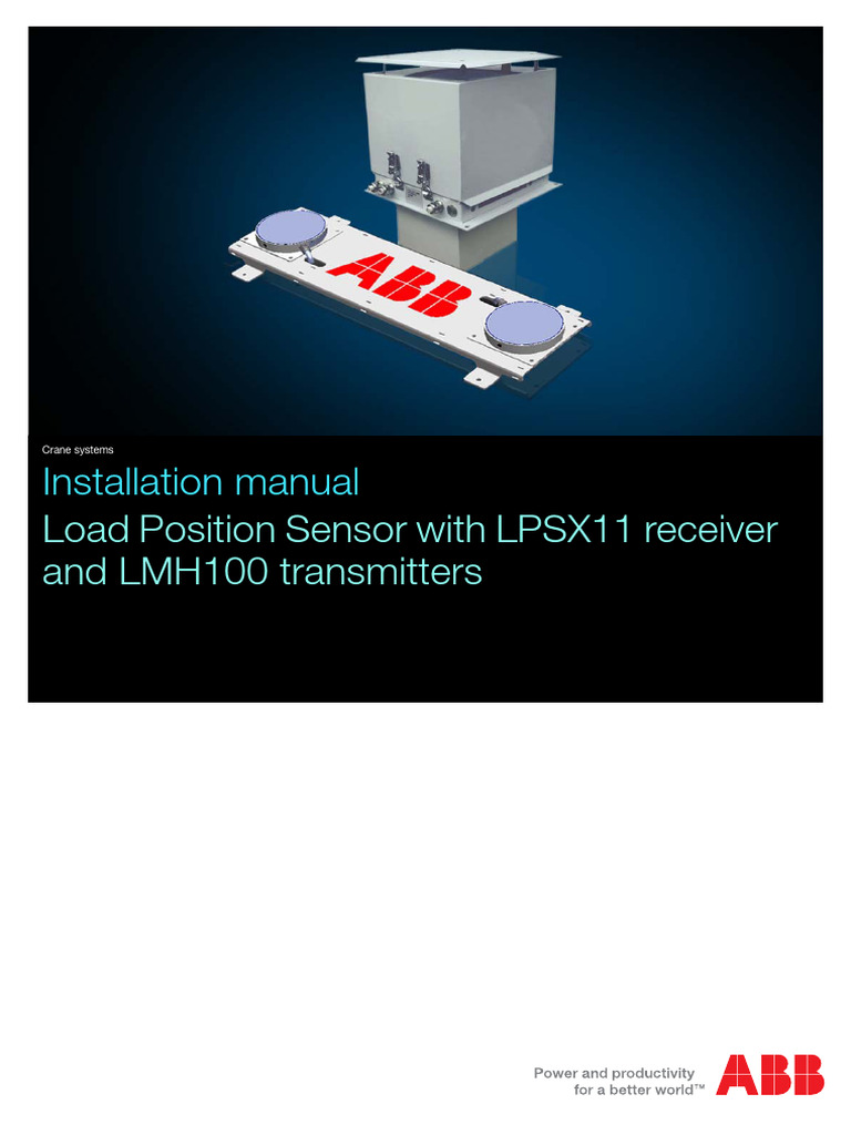 LPS - InstallationManual+3AST005823-DMC Rev D | PDF | Crane (Machine ...