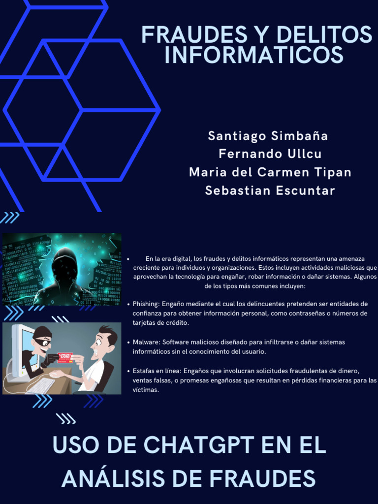 Fraudes y Delitos Informaticos | PDF | Cibercrimen | La seguridad ...