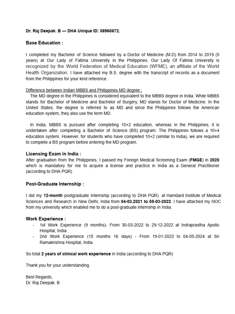 Dha Registration New | PDF | Career & Growth | Self-Improvement