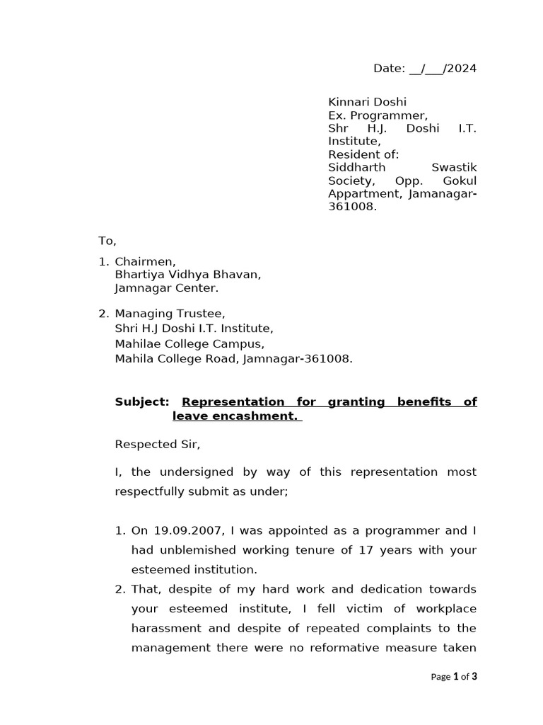 Representation | PDF | Salary | Justice