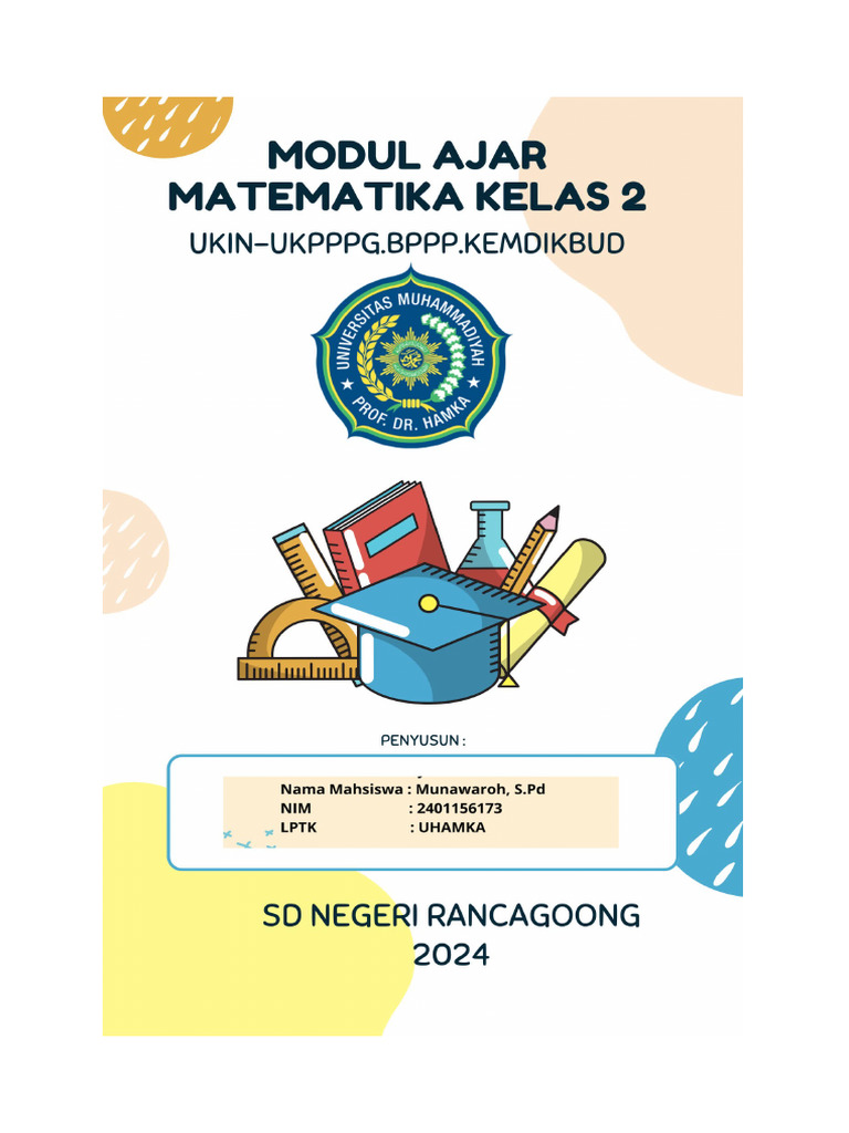 Ukin Modul Ajar MTK - Munawaroh | PDF