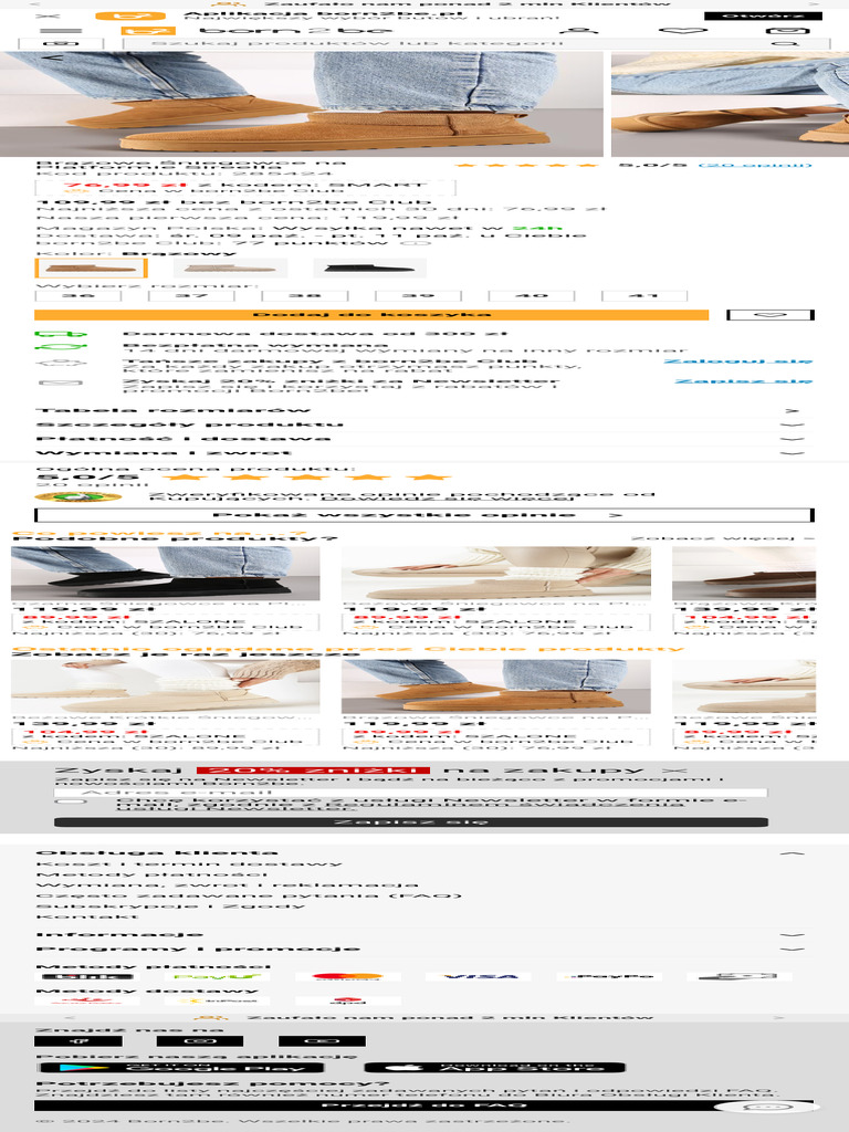 Brązowe Śniegowce Na Platformie Sireella W Born2be - PL - Born2be | PDF