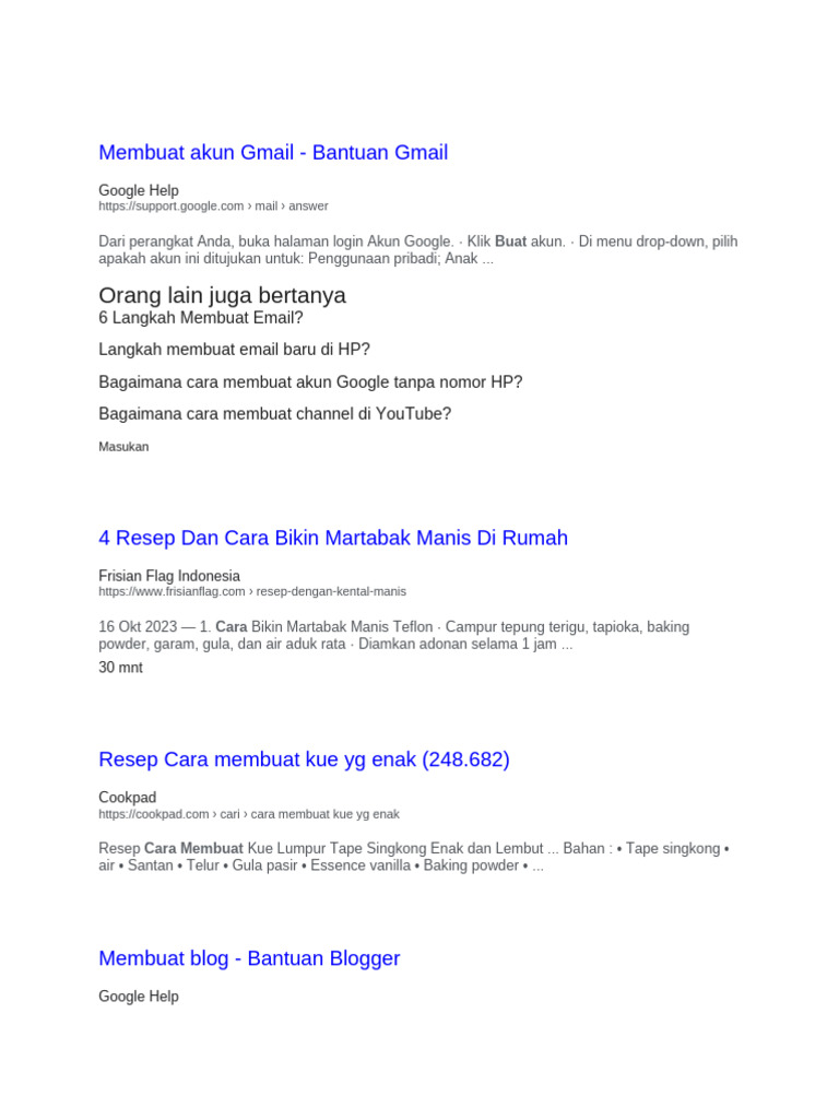 Membuat Gmail | PDF
