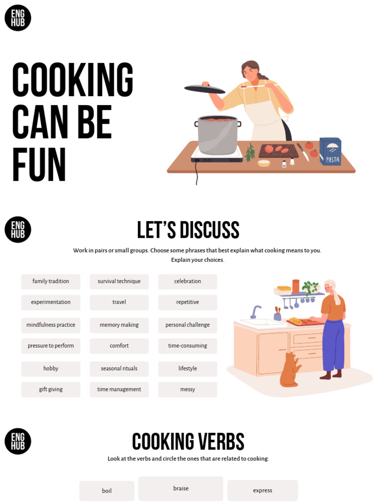 B1-B2 Cooking Can Be Fun SV | PDF | Meal | Pasta