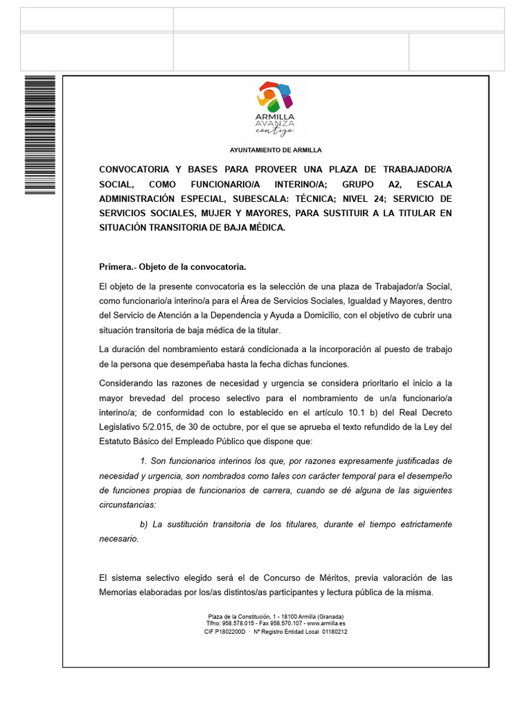Armilla | PDF | Trabajo Social