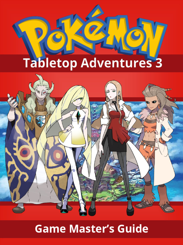 Pta 3 Game Masters Guide | PDF | Pokémon