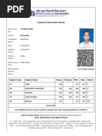 9th Marksheet PDF | PDF