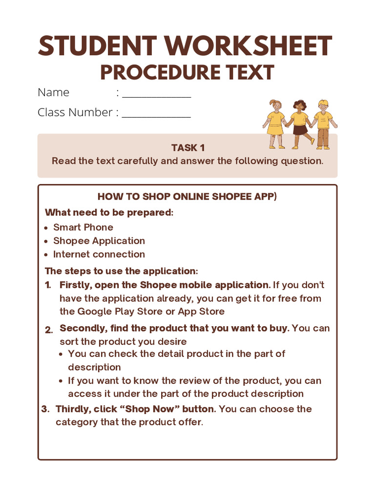 Assignment Procedure Text | PDF | Mobile App | Linguistics