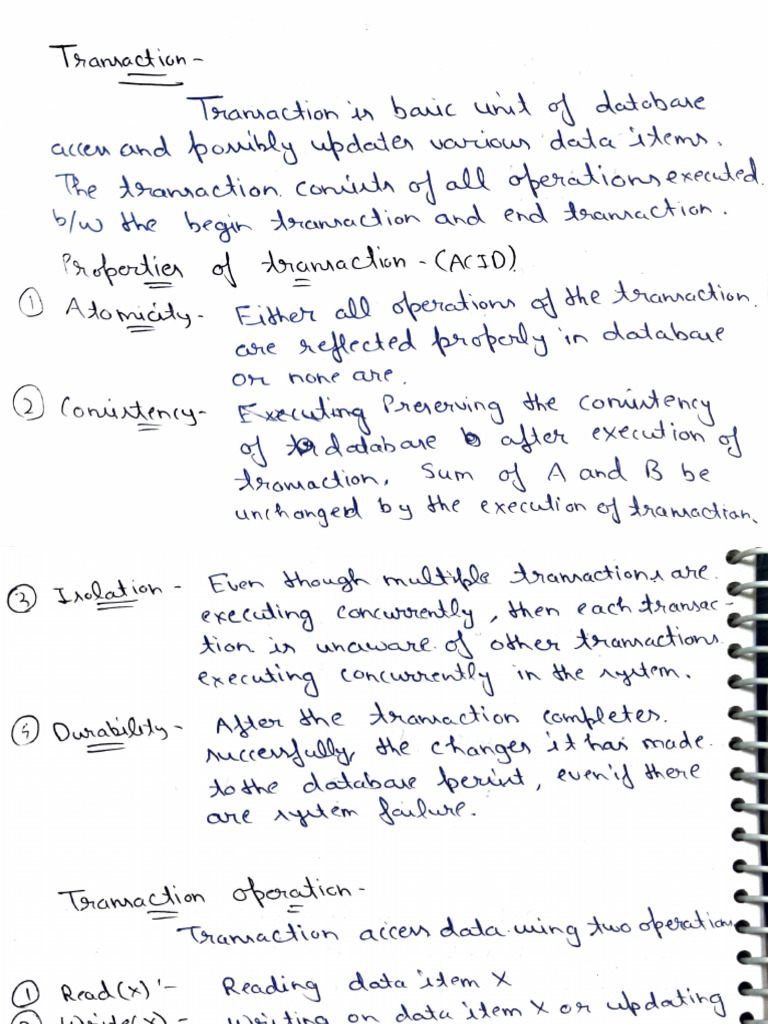 Transaction Processing | PDF