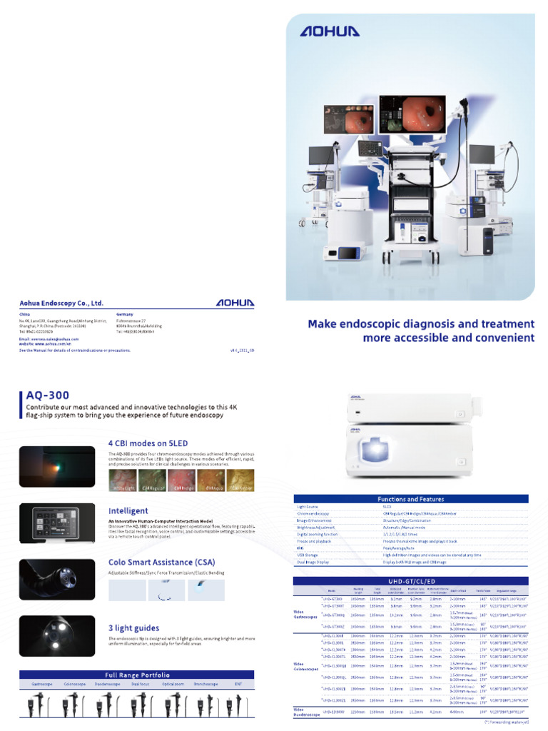 Aohua Products Collection【Peview】【EN】v8.0 - 2311 - GB | PDF