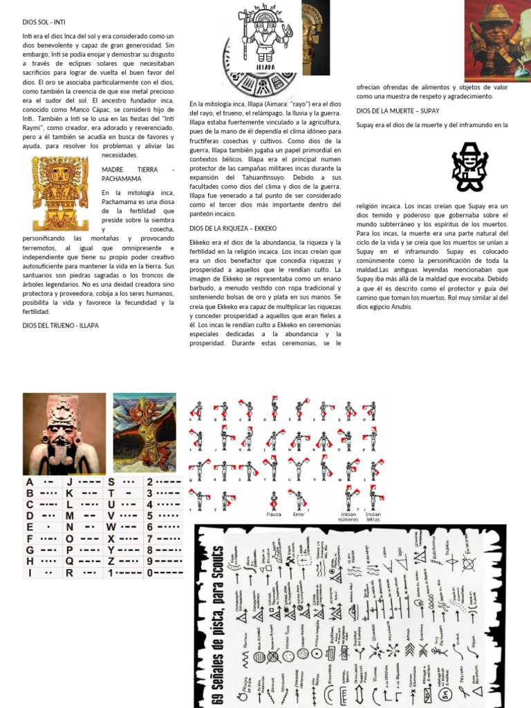 Dios Sol | PDF | Imperio Inca | Mitología