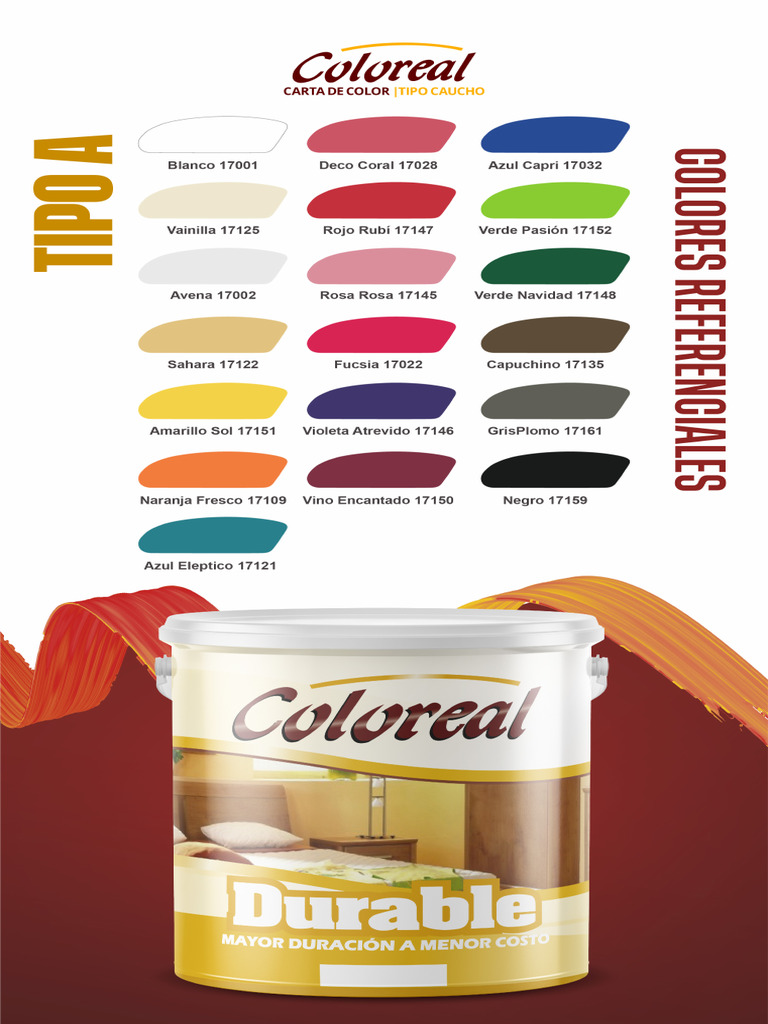 Carta de Colores Durable Coloreal | PDF