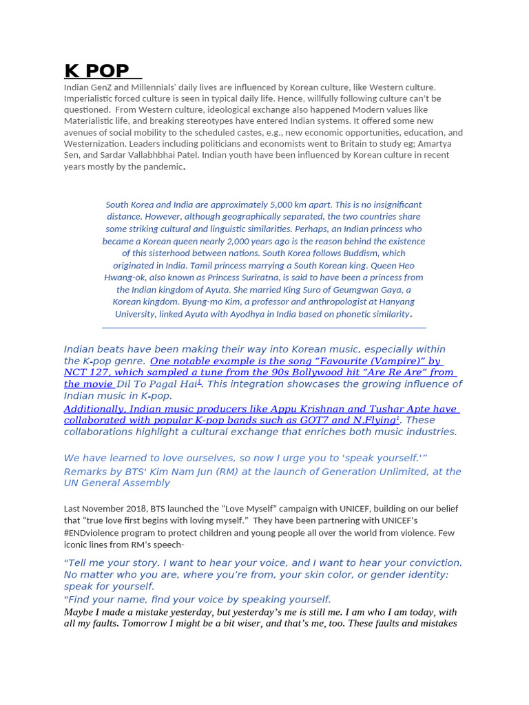 K Pop | PDF | Social Science