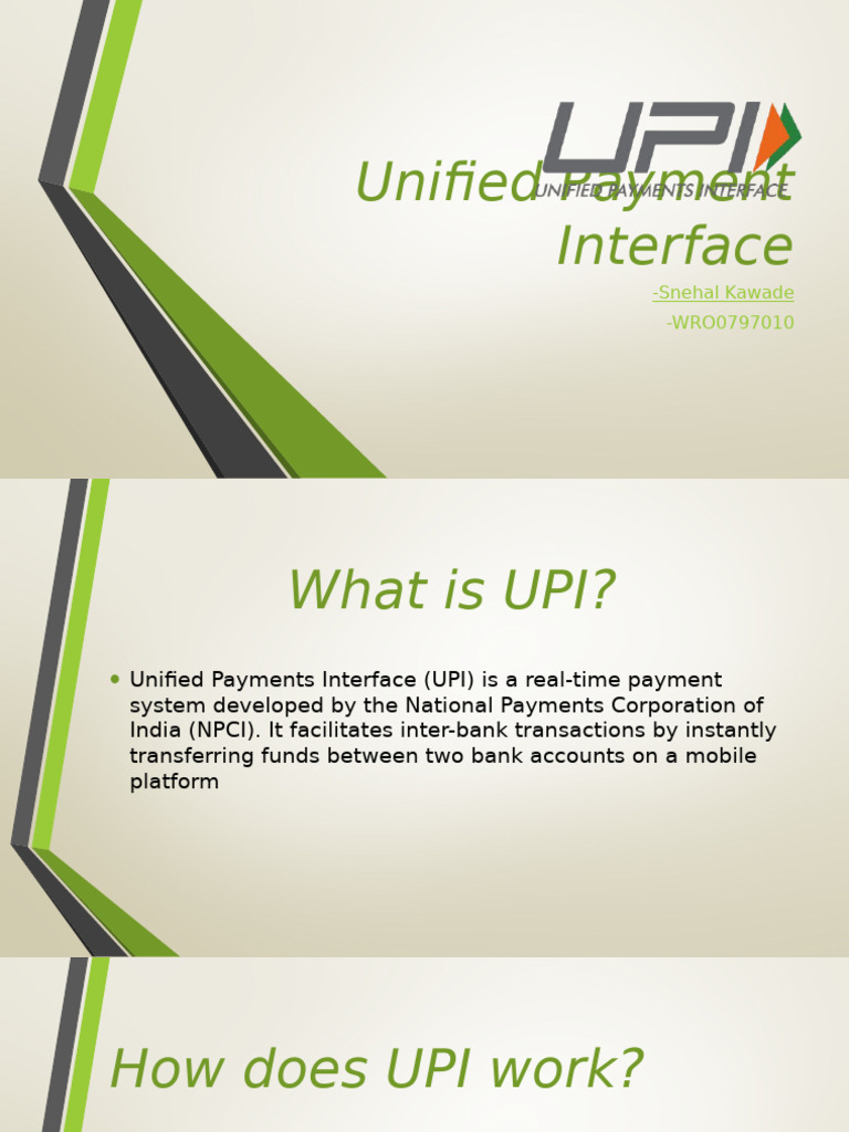 UPI: Revolutionizing Digital Payments | PDF | Service Industries | Banking