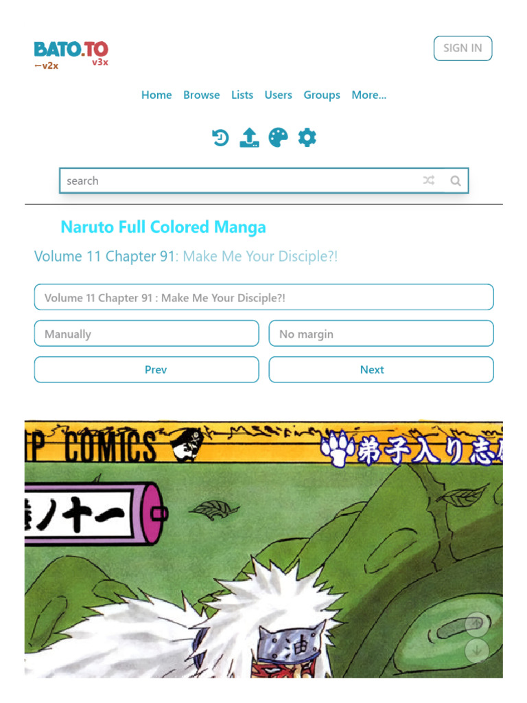 Naruto Full Colored Manga - Volume 11 Chapter 91 - Read Free Manga Online at Bato - To | PDF