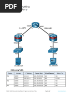 11.1.10 Packet Tracer - Implement Port Security | PDF | Network Interface Controller | Network ...