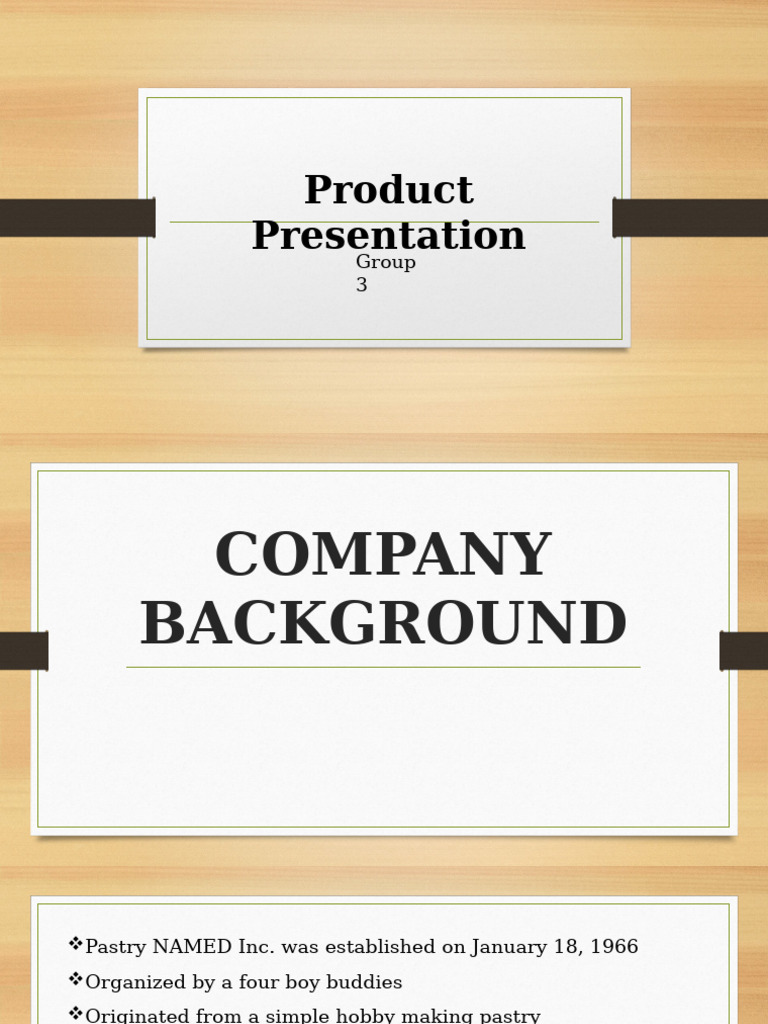 Product Presentation Sample Pdf Brand Candy