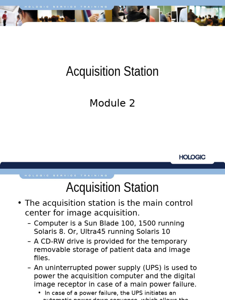 Module 2s - Acquisition Station | PDF | Electronics | Equipment