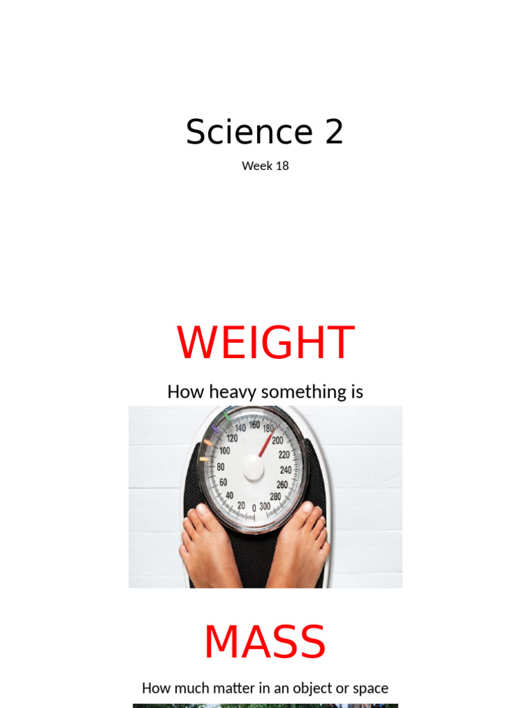 Sci 2 WK 18 | PDF