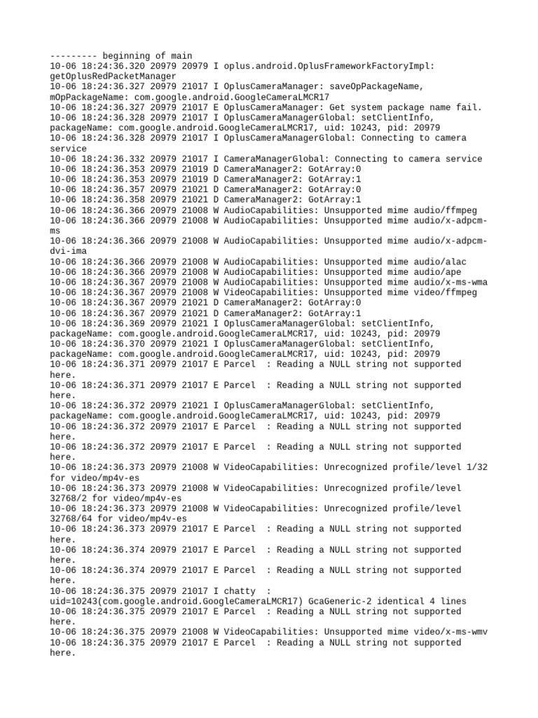 Log Cat 1728217476191 | PDF | Computing | Software Development