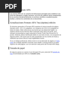 Guía del Formato APA 7ma Edición | PDF | Estilo apa