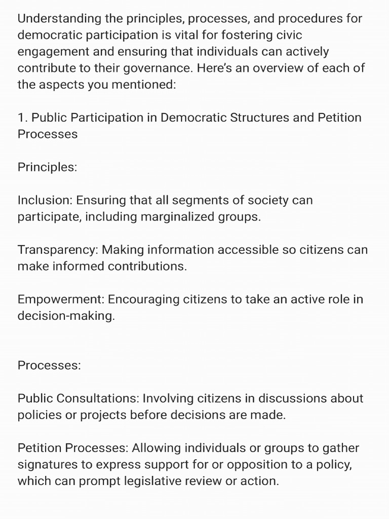 Democracy and Human Rights | PDF