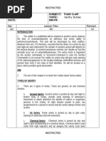 Sentry Duty Briefing Guide | PDF