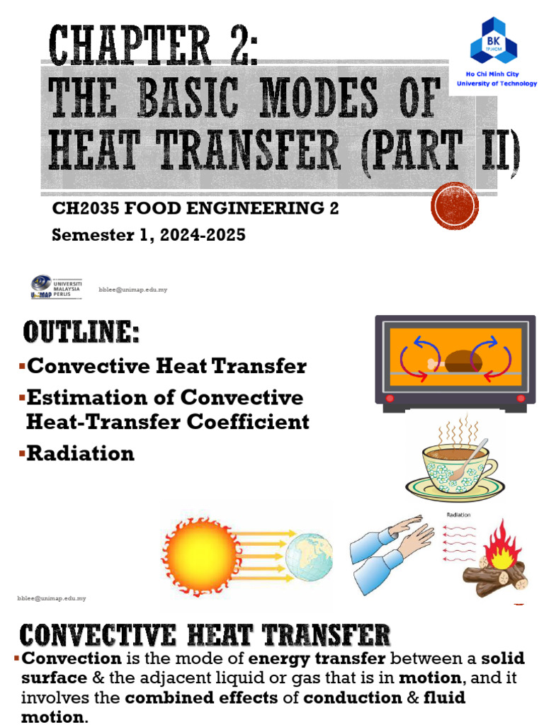 Chapter 2 Basic Modes Heat Transfer Part II | PDF | Heat Transfer ...