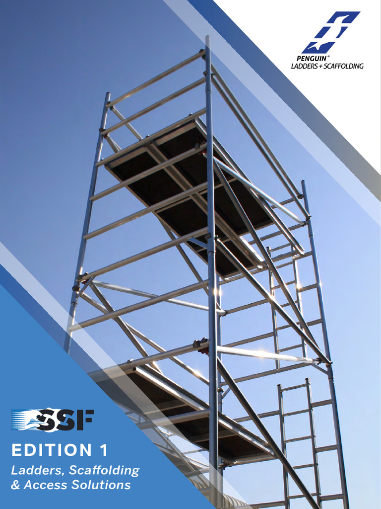 SSF Aluminum Scaffolding | PDF | Stairs | Scaffolding