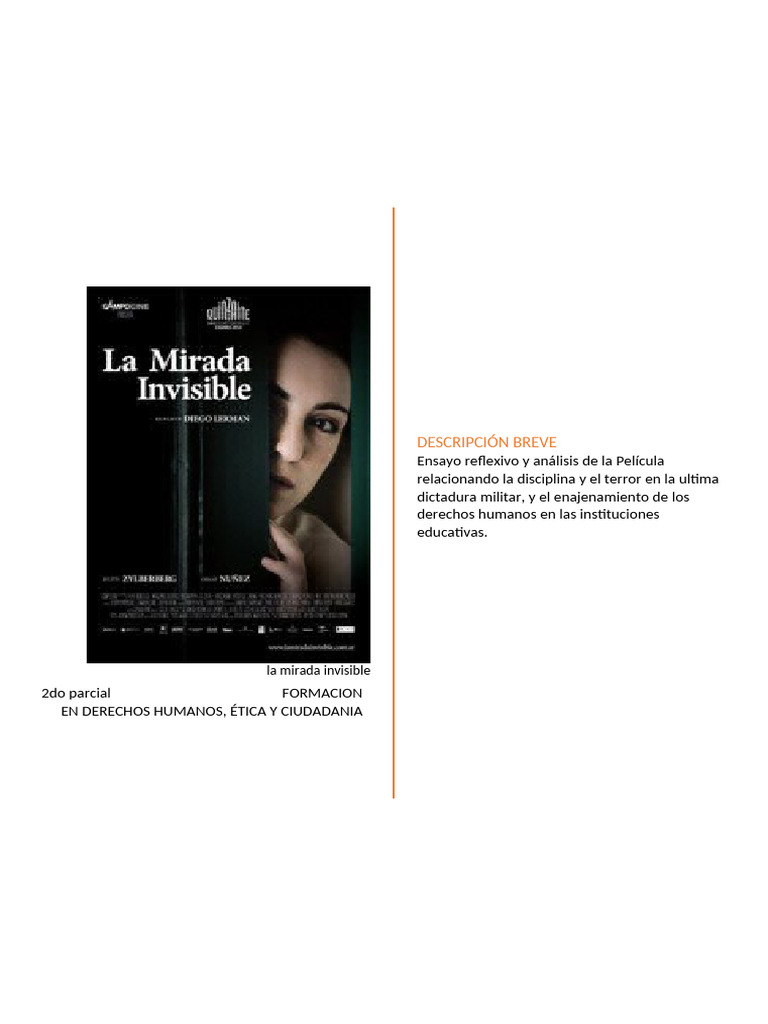 La Mirada Invisible | PDF | Derecho